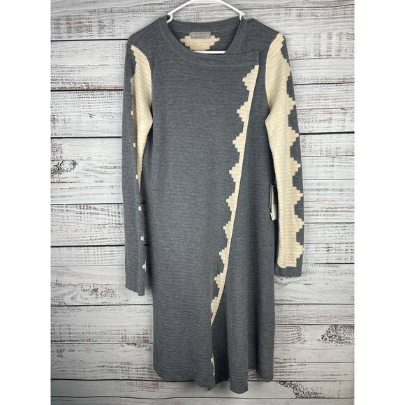 Evolution | Sweaters | Evolution By Cyrus Gray Tan Long Line Duster ...